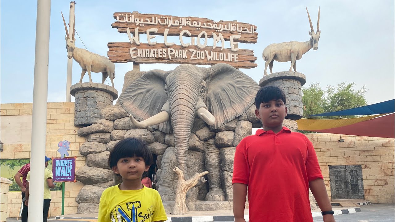 Emirates Park Zoo, Abu Dhabi, FullyAirconditioned Zoo in UAE #Animals # ...
