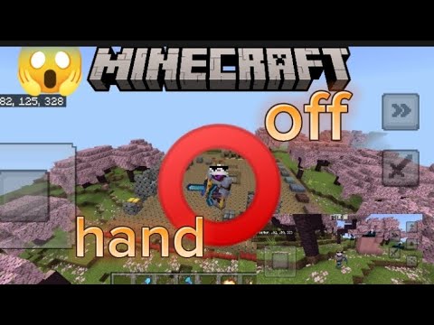 download off hand mod in Minecraft PE || - YouTube
