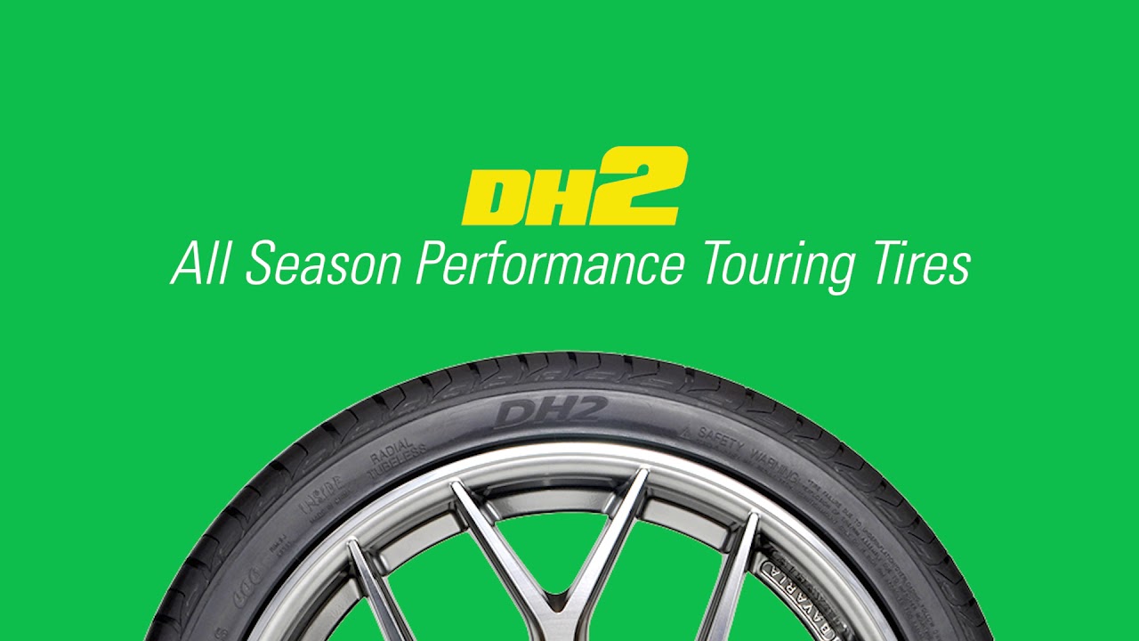 Delinte Tires 2019 - DH2 All Season Performance Touring Tire - YouTube