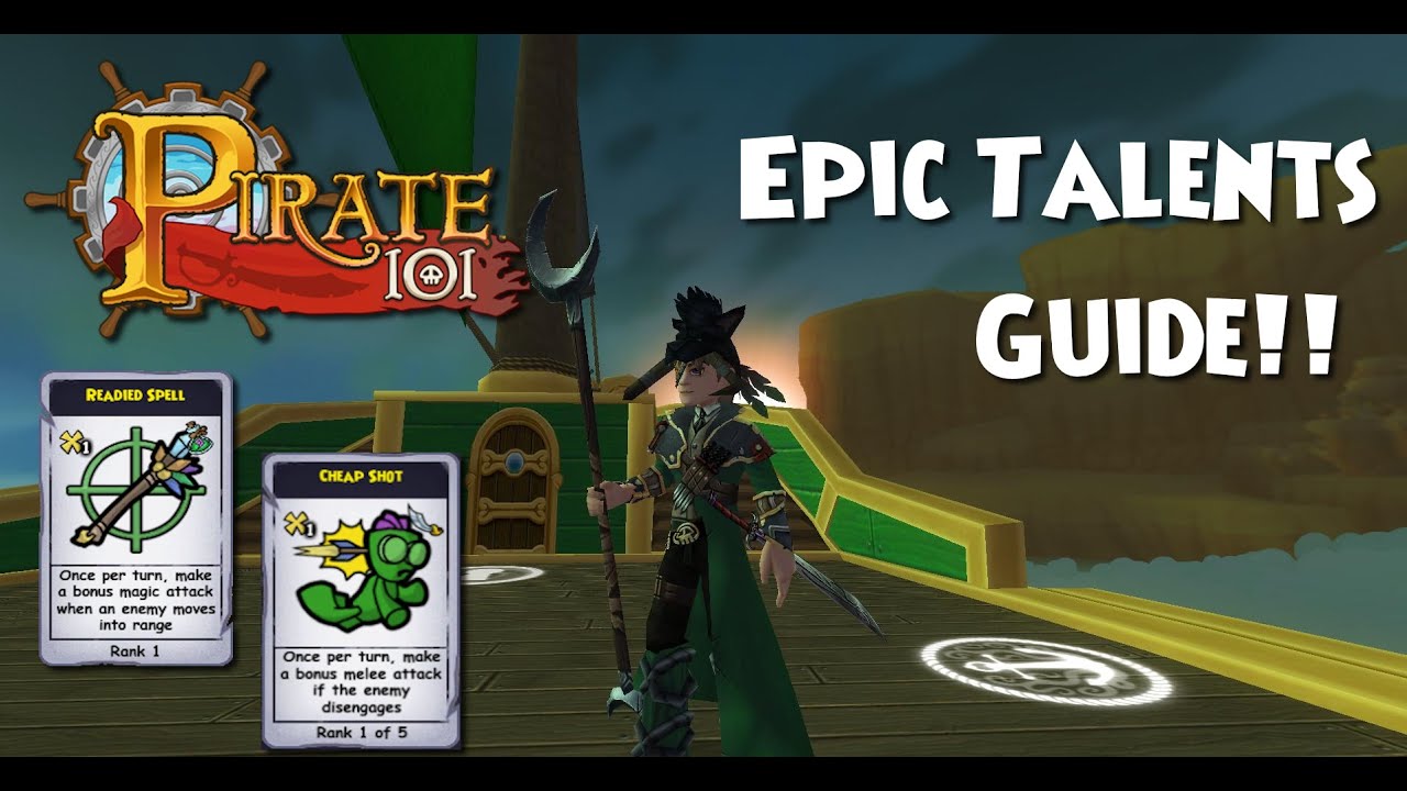 A Pirate101 Guide to Epic Talents & Hybrid Weapons! - YouTube