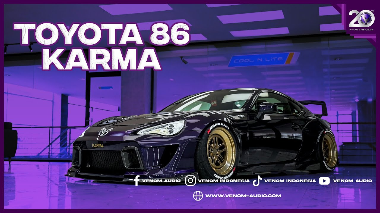 Upgrade audio Toyota 86 KARMA by VENOM - YouTube