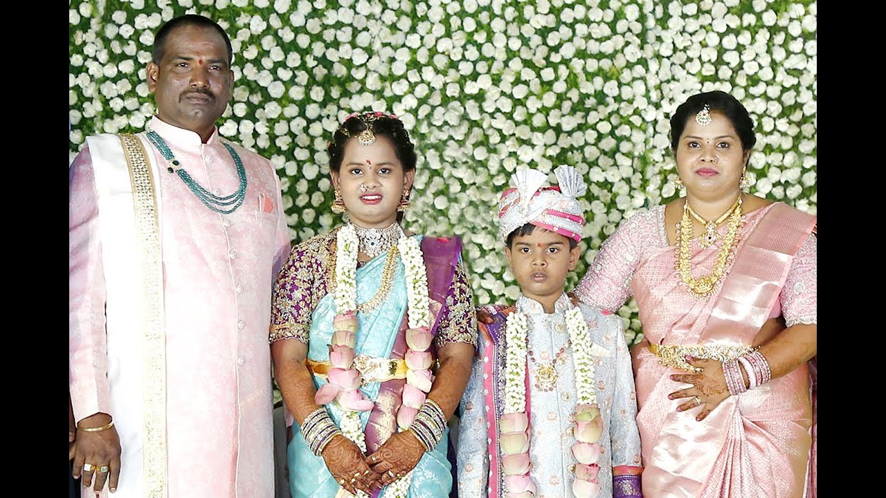 SMRITHIKA & SREEJITH'S HALF SAREE & DHOTI CEREMONY TEASER - YouTube