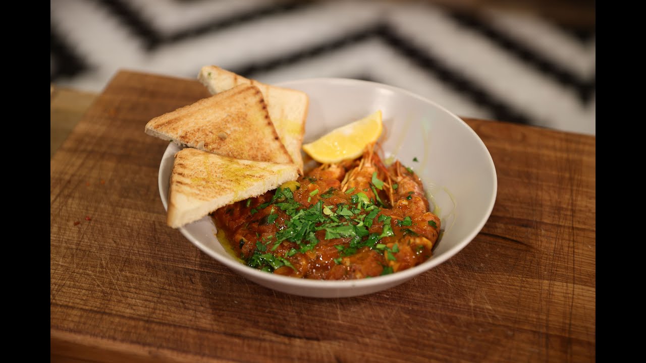 Gambori na crvenoj buzari - Rašina Kuhinja - YouTube