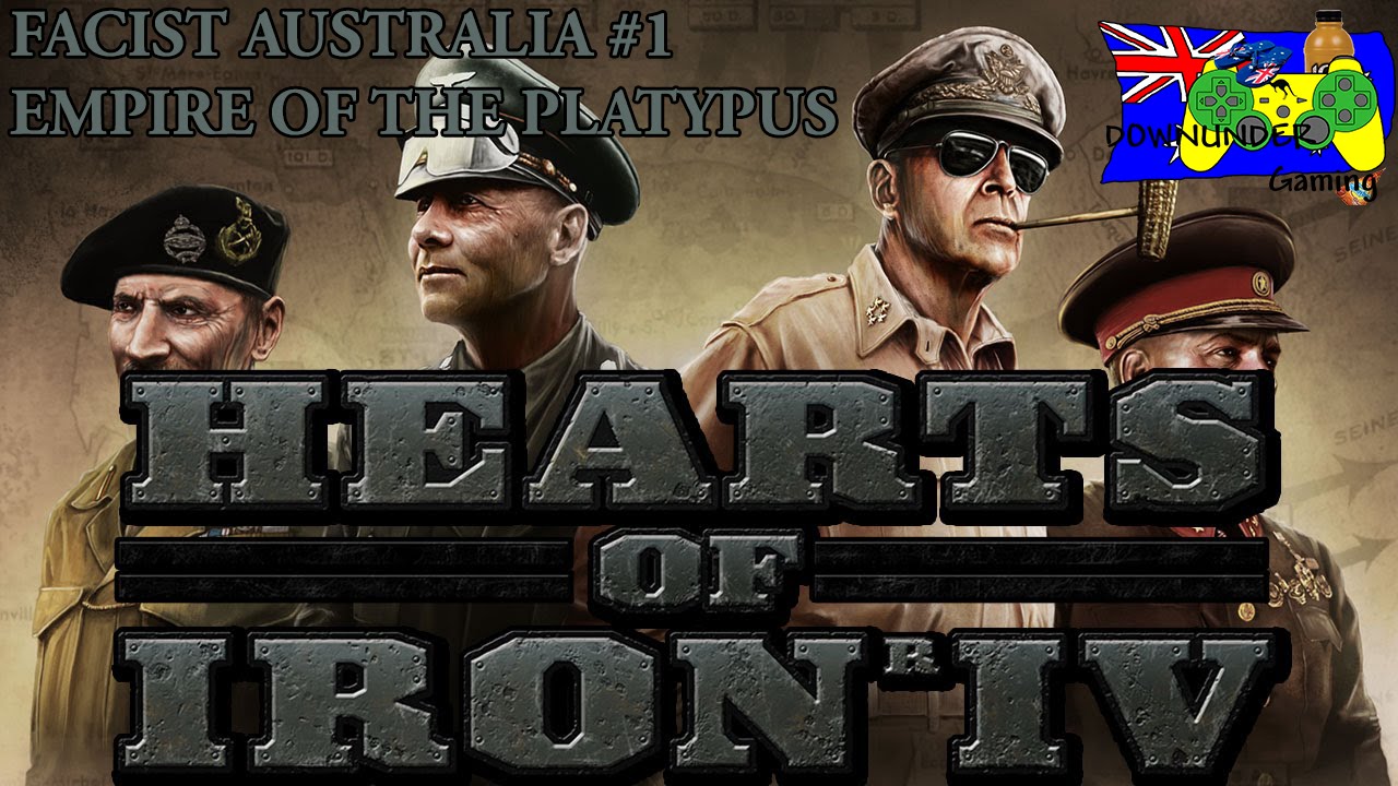 Hearts of Iron 4 - Fascist Australia #1 - Empire of the Platypus - YouTube