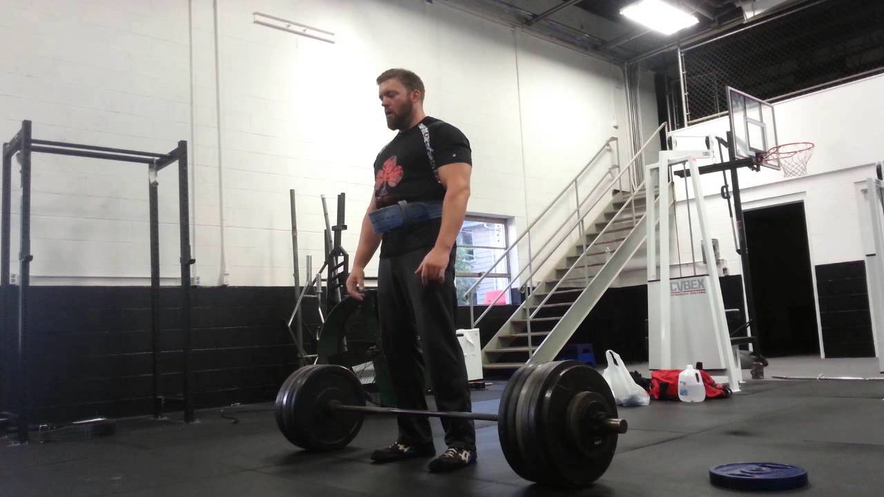 Deadlift Training - Jedd Johnson All-Time Deadlift PR - 550lbs - YouTube