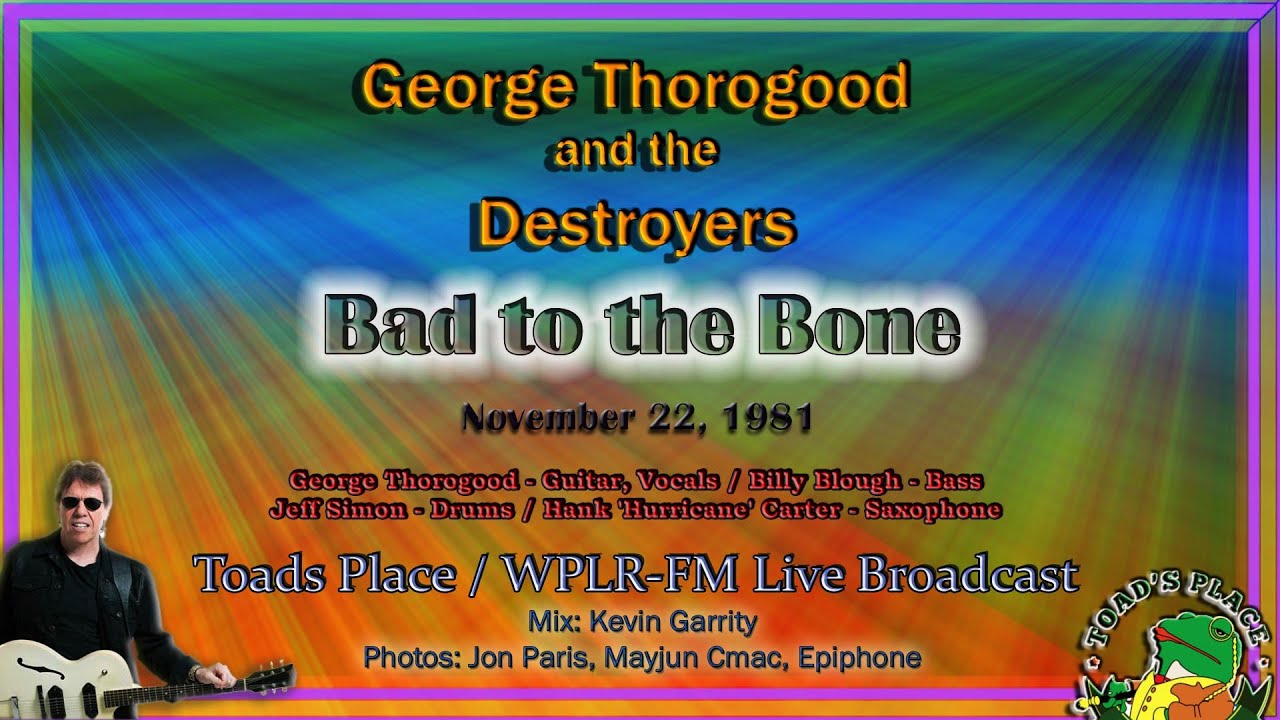 George Thorogood Bad To The Bone Live 50 50 Tour Youtube