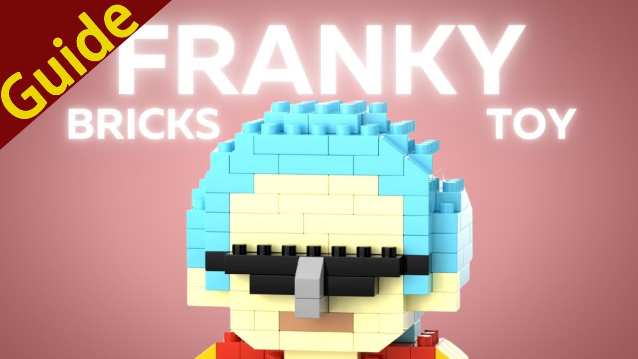 [Guide] How to Build Franky from One Piece! 🧱 F3036 Block Toy Step-by ...