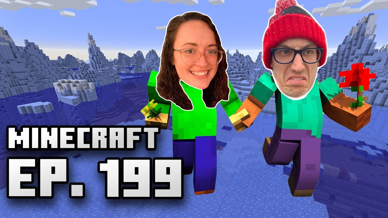 Minecraft BLIND Let's Play [Ep. 199] -- Ryan and Meg's First Time ...
