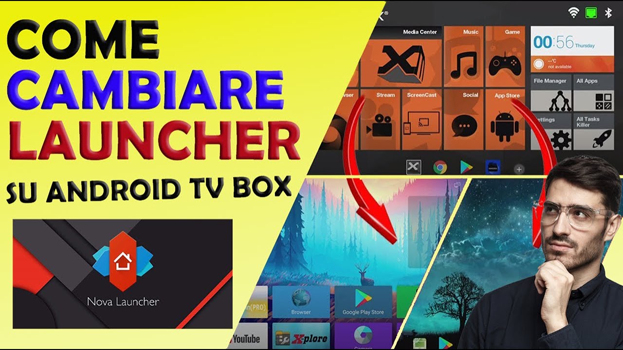 Migliorare Android TV Box con il miglior Launcher - Nova Launcher - YouTube