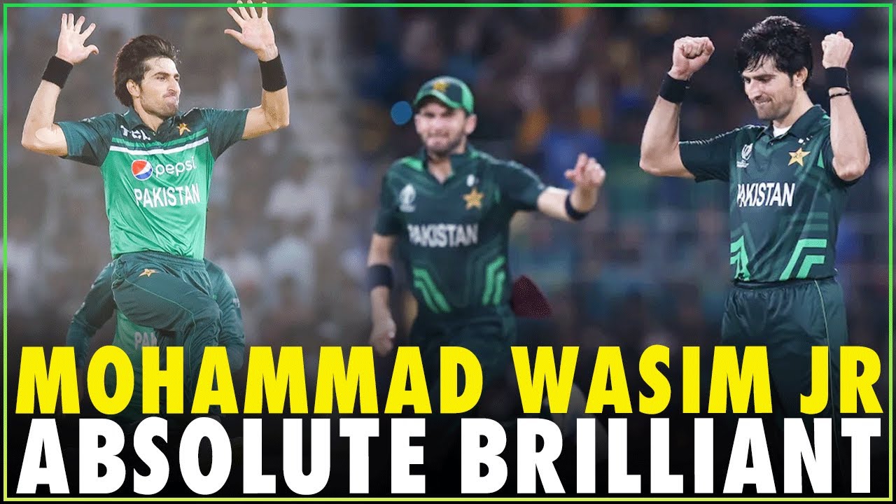 Mohammad Wasim Jr. Absolute Brilliant | Showing His Bowling Skills ...