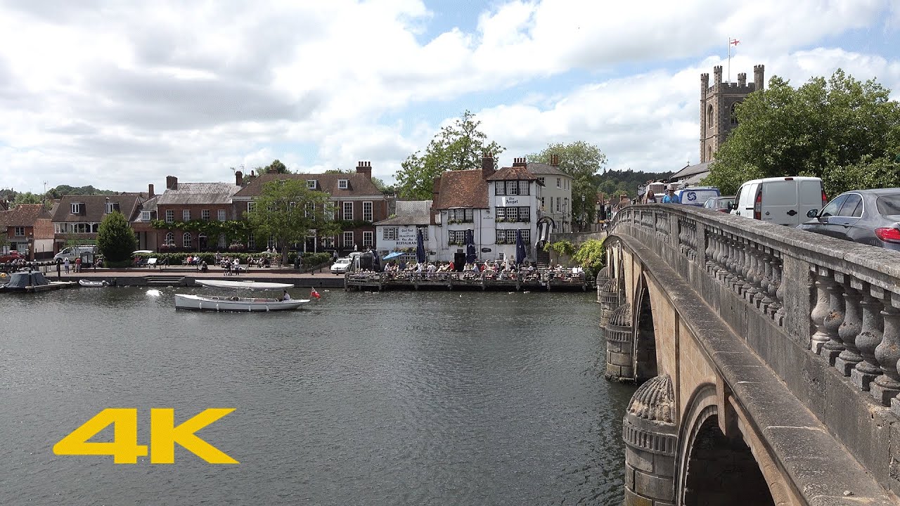 Henley-on-Thames Walk: Town Centre【4K】 - YouTube