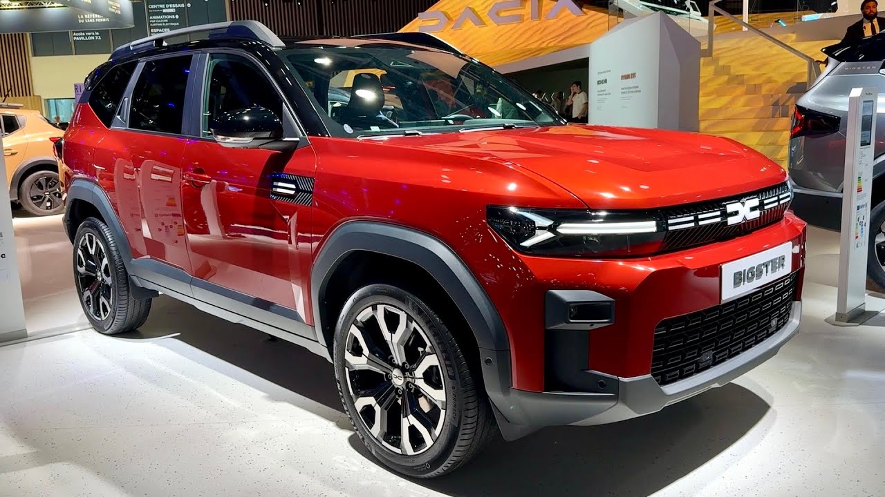 DACIA BIGSTER 2025 - visual REVIEW (JOURNEY, TERRACOTTA color) - YouTube