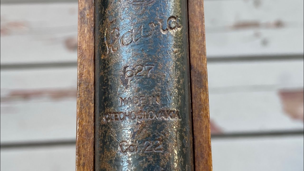 Slavia 627 clean and test fire - YouTube