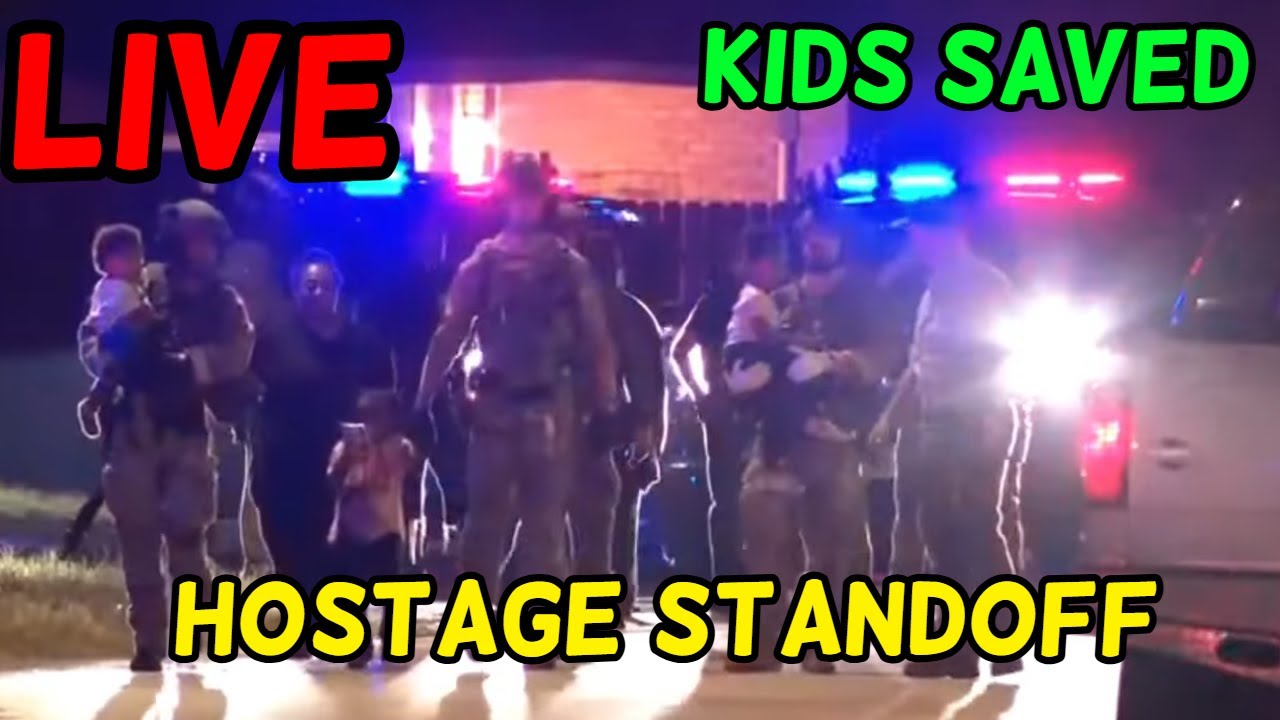 Live: HOSTAGE STANDOFF, Barricaded TEXAS HOTEL | Missing Kids FOUND ...