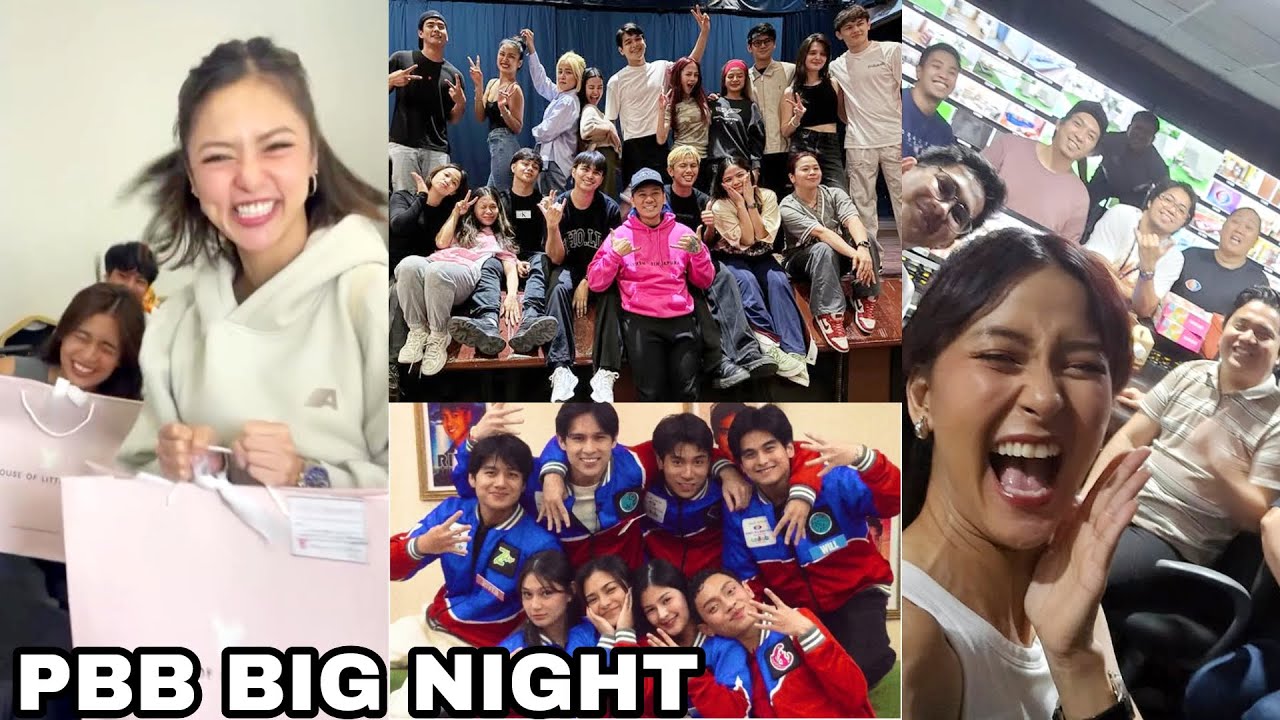 PBB Big Night BEHIND THE SCENE with Ex Housemates & Hosts Kim Chiu ...