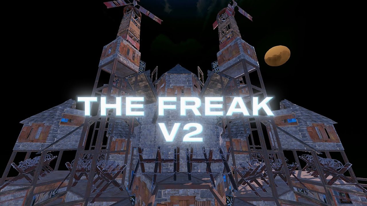 The Freak V2 - META Group Bunker Base - Rust Base Design 2023 - YouTube