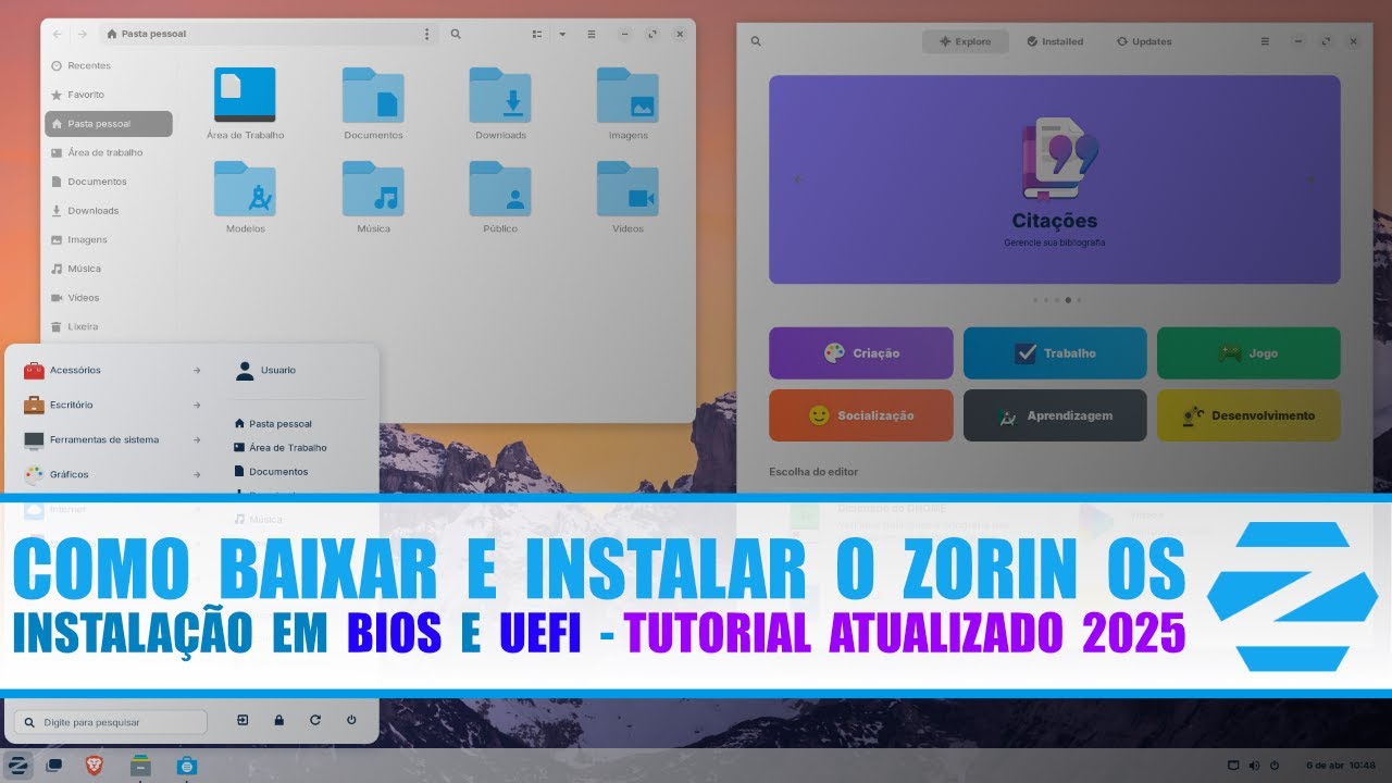 Como Instalar o Zorin OS em 2025: Passo a Passo Completo ( Download ...