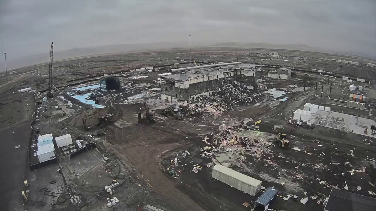 Plutonium Finishing Plant Demolition Time Lapse - YouTube