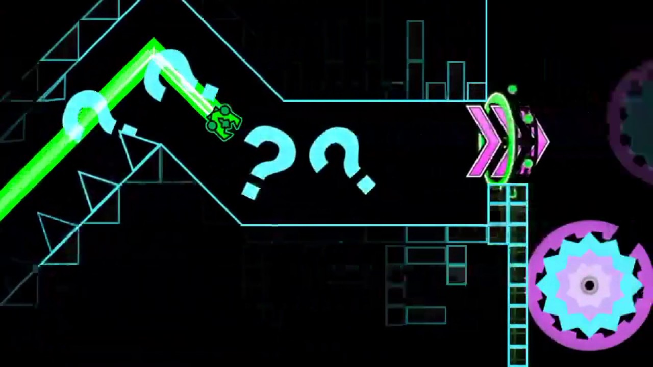 Geometry Dash Purple Pineapple (by : me) - YouTube