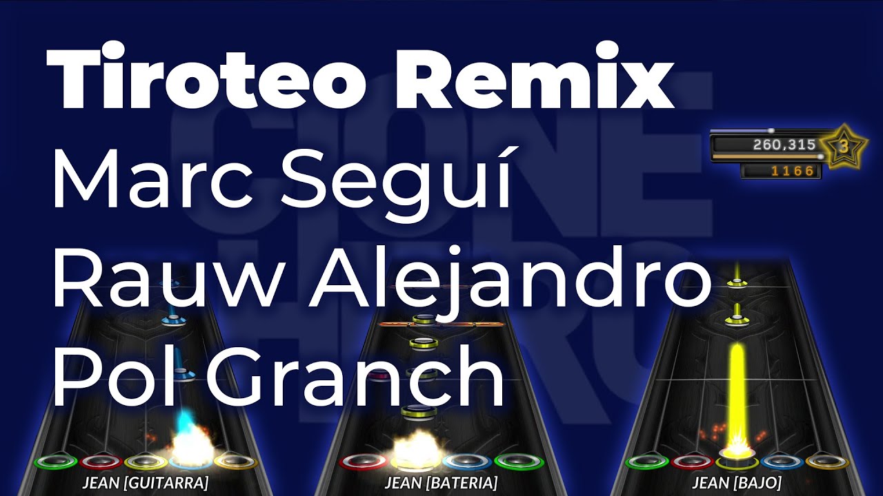 Marc Seguí - Tiroteo Remix | Chart | Clone Hero - YouTube
