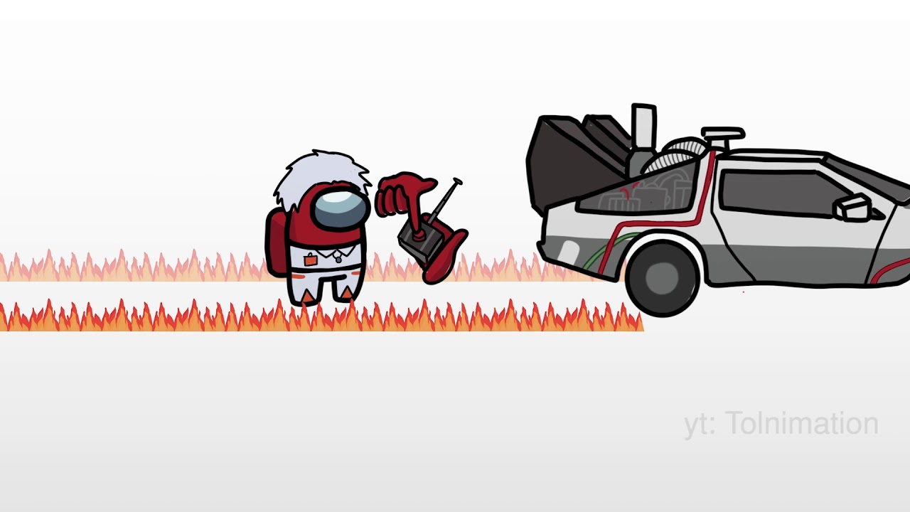 Back to the Future Among Us Famous Movies Kill Animation - YouTube