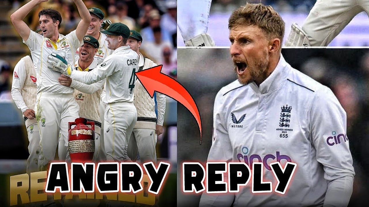 Joe Root "ANGRY REPLY" To Match Draw | England Vs Australia | The Ashes ...