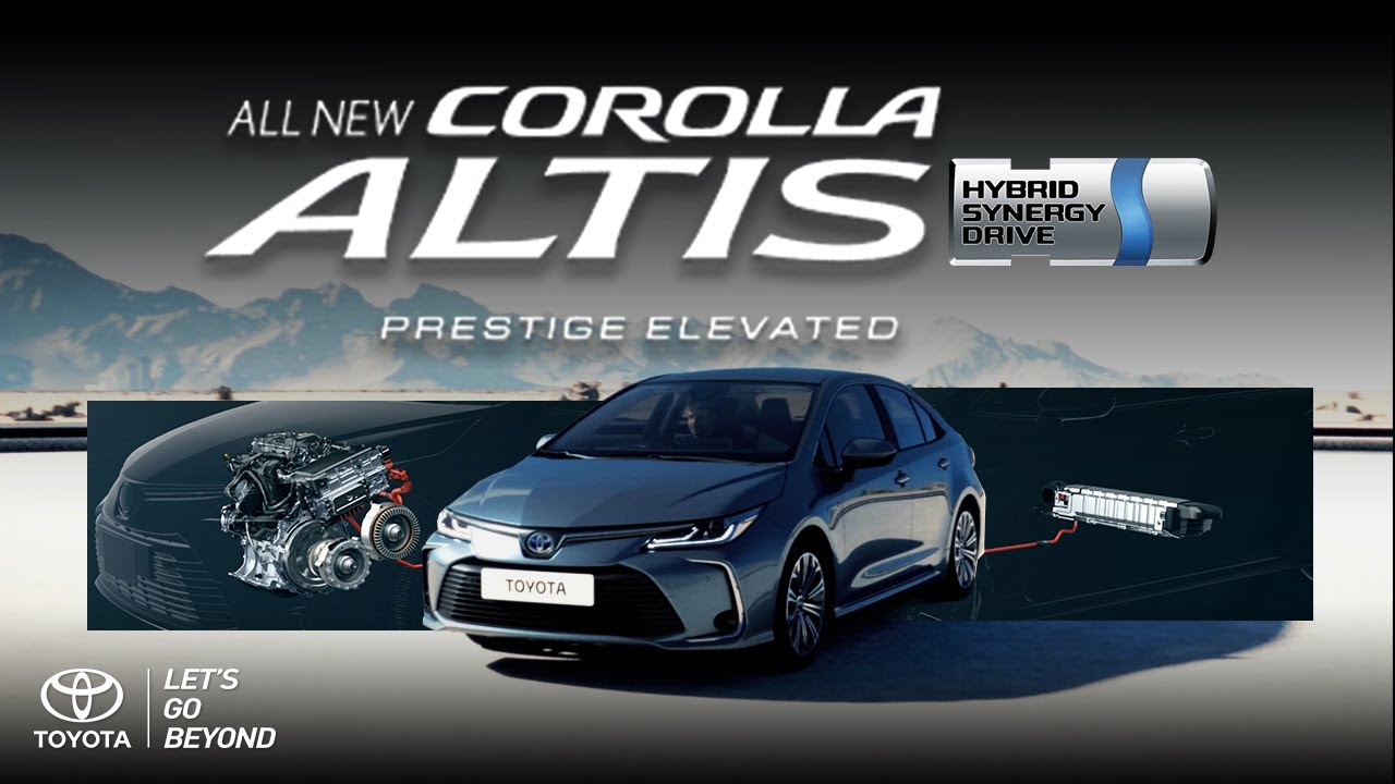 All New Corolla Altis with Hybrid Technology - YouTube