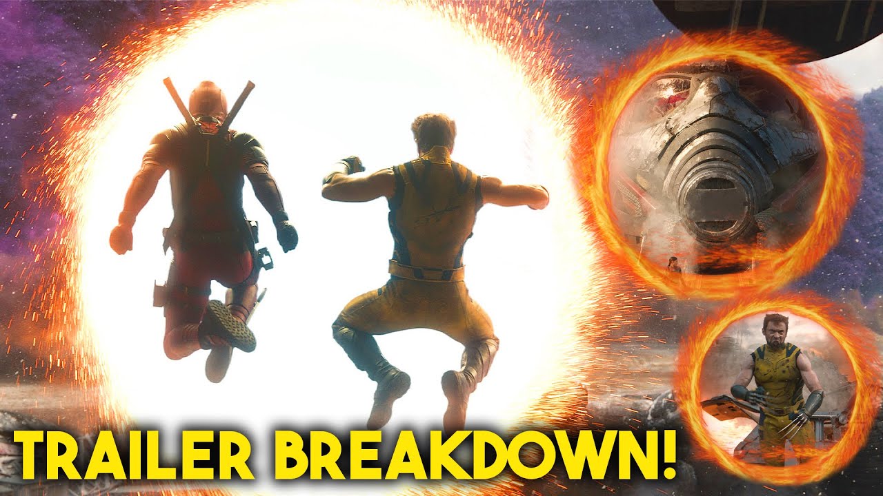 DEADPOOL & WOLVERINE OFFICIAL TRAILER BREAKDOWN! | DEAD ANT-MAN, CAMEOS ...