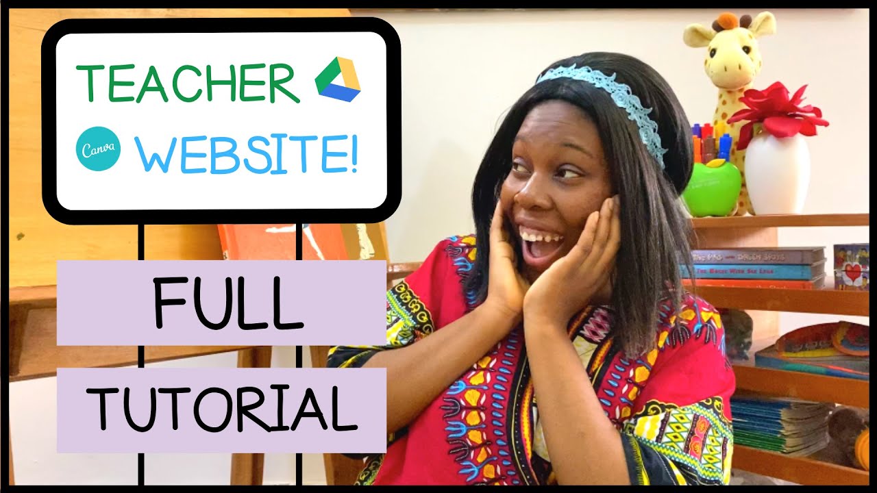 HOW TO CREATE A FREE CLASS WEBSITE FOR TEACHERS | FULL TUTORIAL - YouTube
