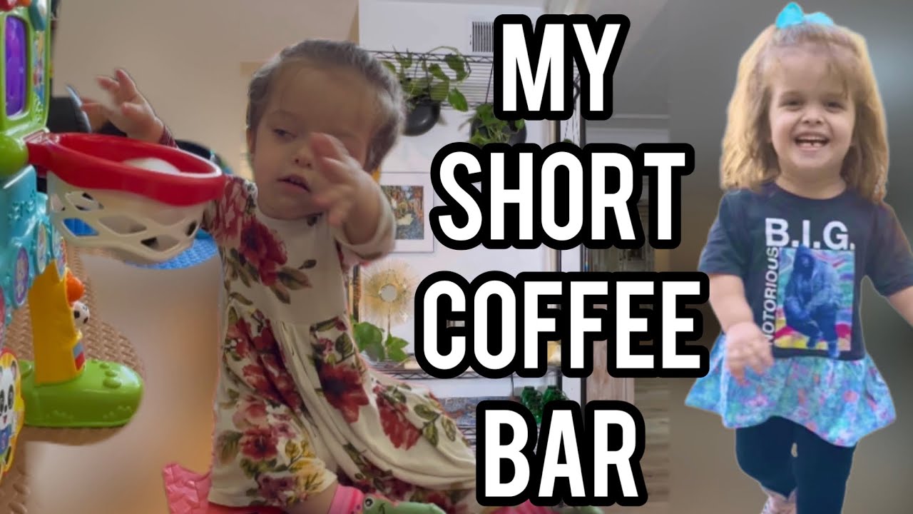 My Little People Friendly Short Coffee Bar - YouTube