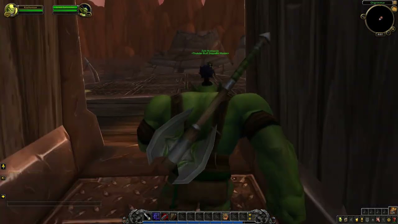 Orgrimmar to Borean Tundra Zeppelin Boarding Location in Retail WOW ...