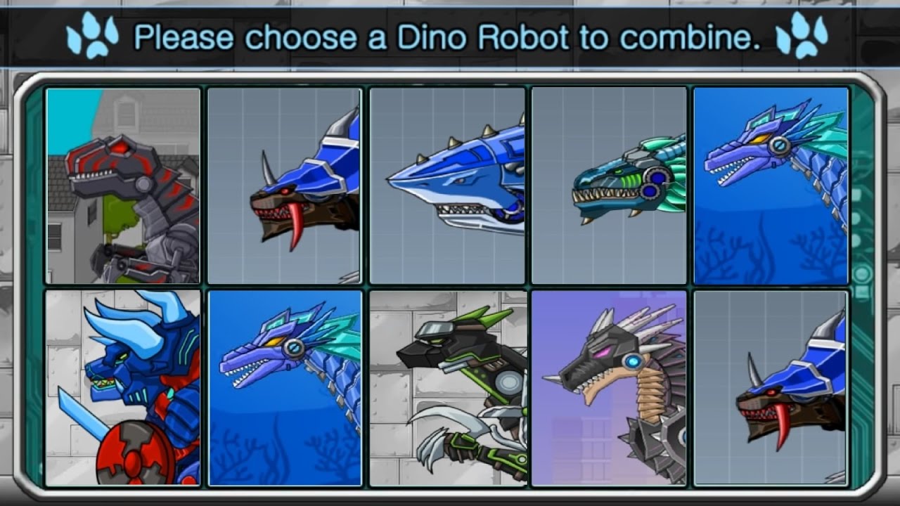 Dino Robot Dinosaur Corps 4 - YouTube