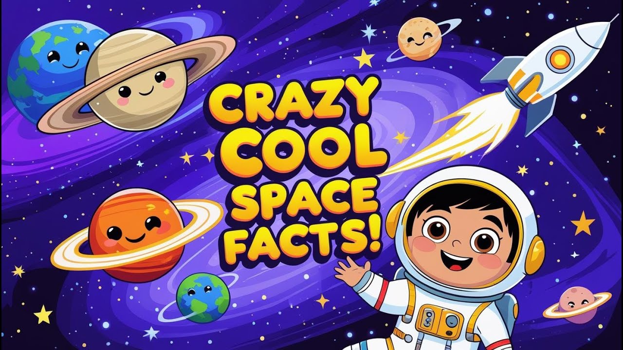Space Facts for Kids | Learn 35+ Crazy Space Facts with Fun Pictures 🌌 ...