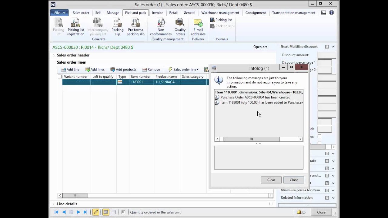 ASCS Vendor Managed Inventory Within Dynamics AX - YouTube