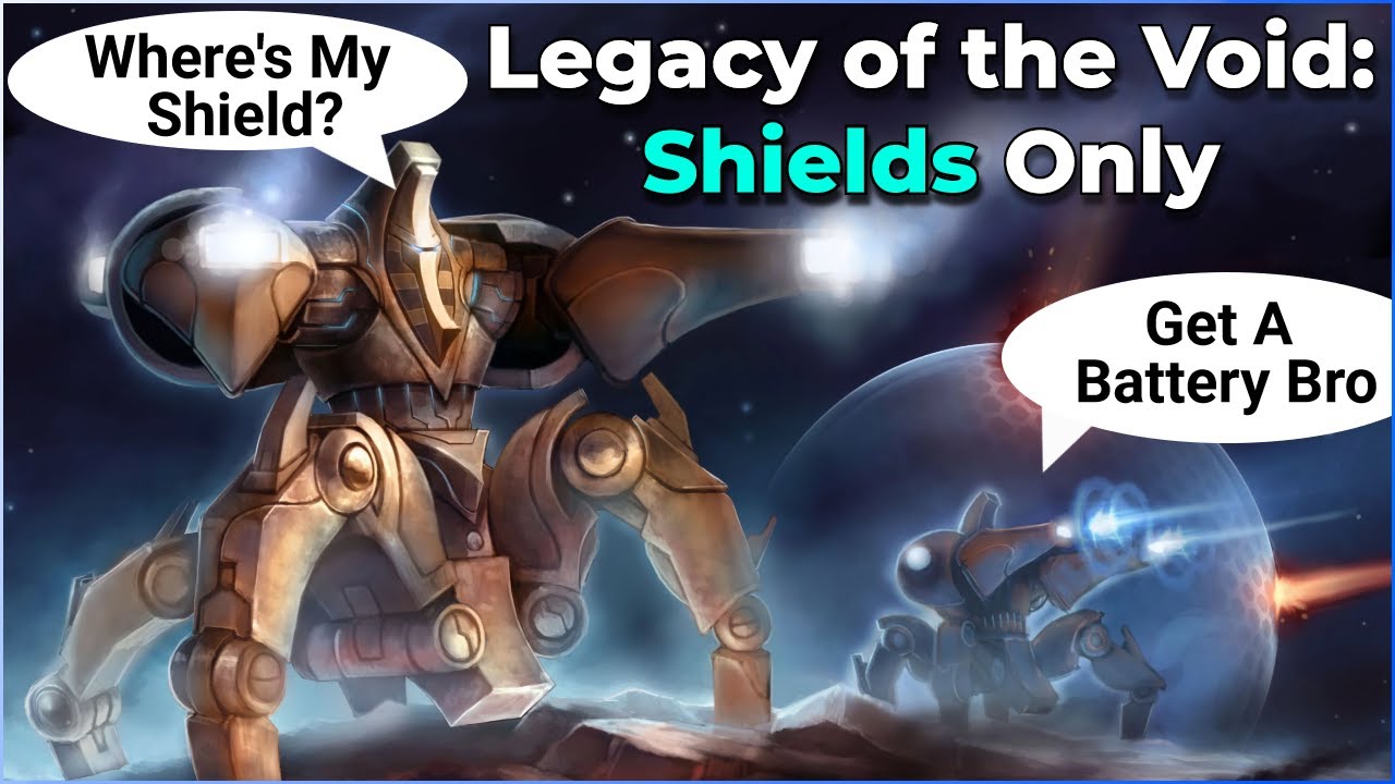 Legacy of the Void: Shields Only. Brutal. Pt 3 - YouTube