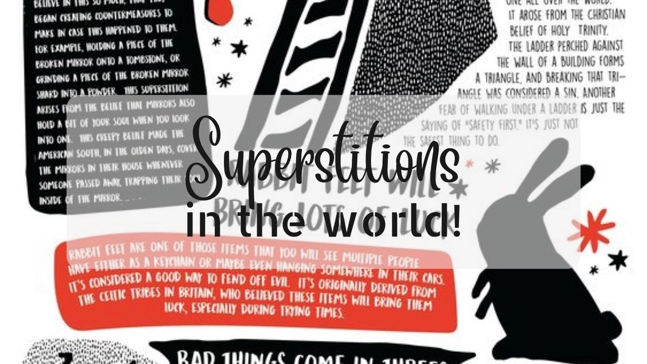Common superstitions and the probable logical explanation | Logic ...