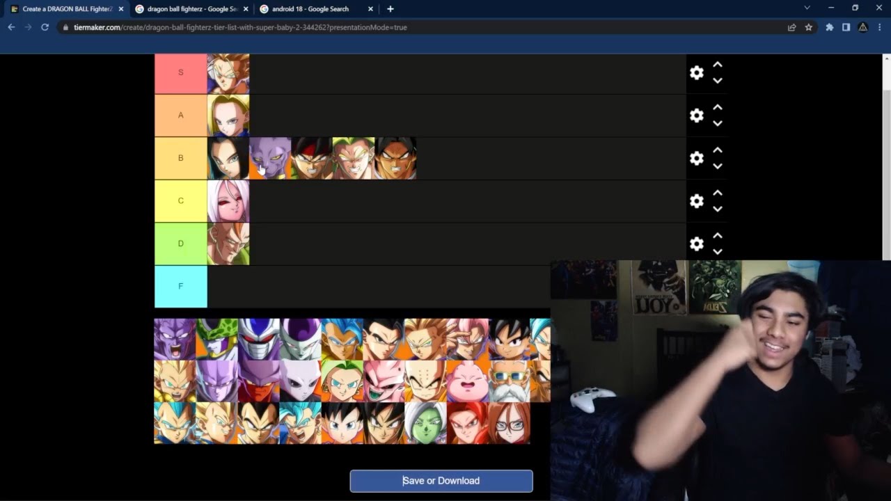 Dragon Ball Fighterz Tier List - YouTube