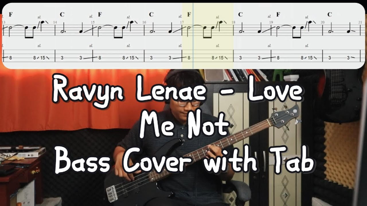 Ravyn Lenae ~ Love Me Not (Bass Cover with Tab) - YouTube
