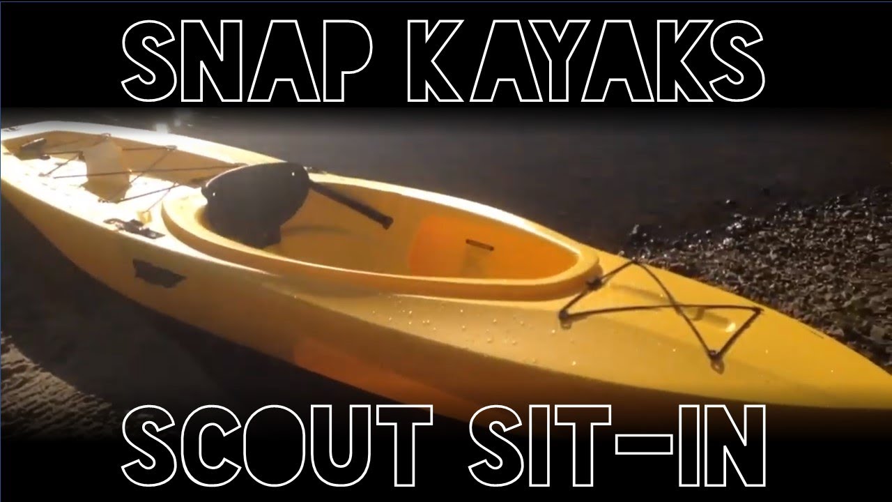 Snap Kayaks Scout Review (Sit-In Type) - YouTube