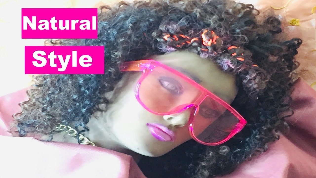 Natural Hairstyle | Hair Care Tutorial - YouTube