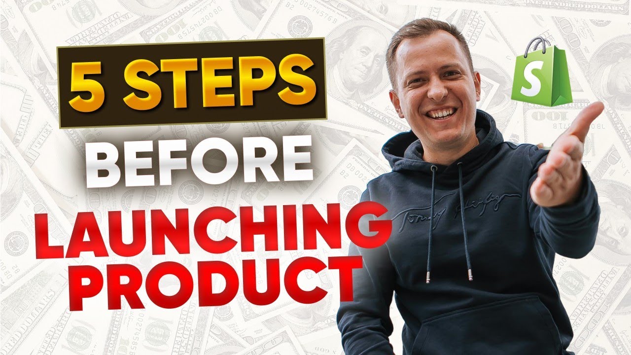 Shopify Tutorial for Beginners - 5 steps BEFORE launching product ...