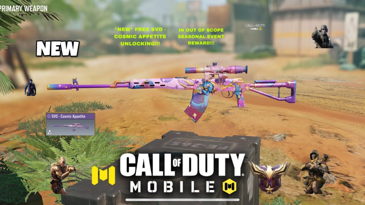 *NEW* FREE SVD - COSMIC APPETITE UNLOCKING ON COD MOBILE ...
