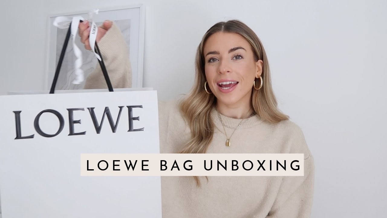 LOEWE LUNA BAG UNBOXING // Charlotte Olivia - YouTube