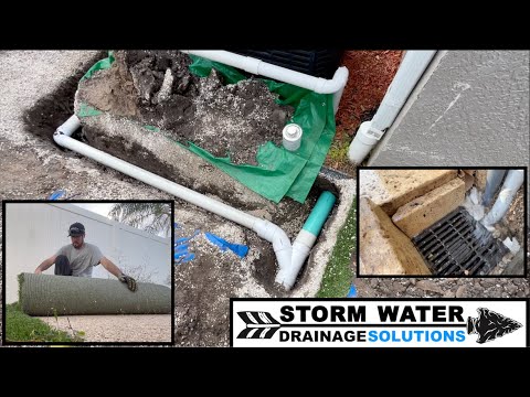 Pool Deck Drains - How To Fix Patio Flooding - Water Drainage Tampa FL ...