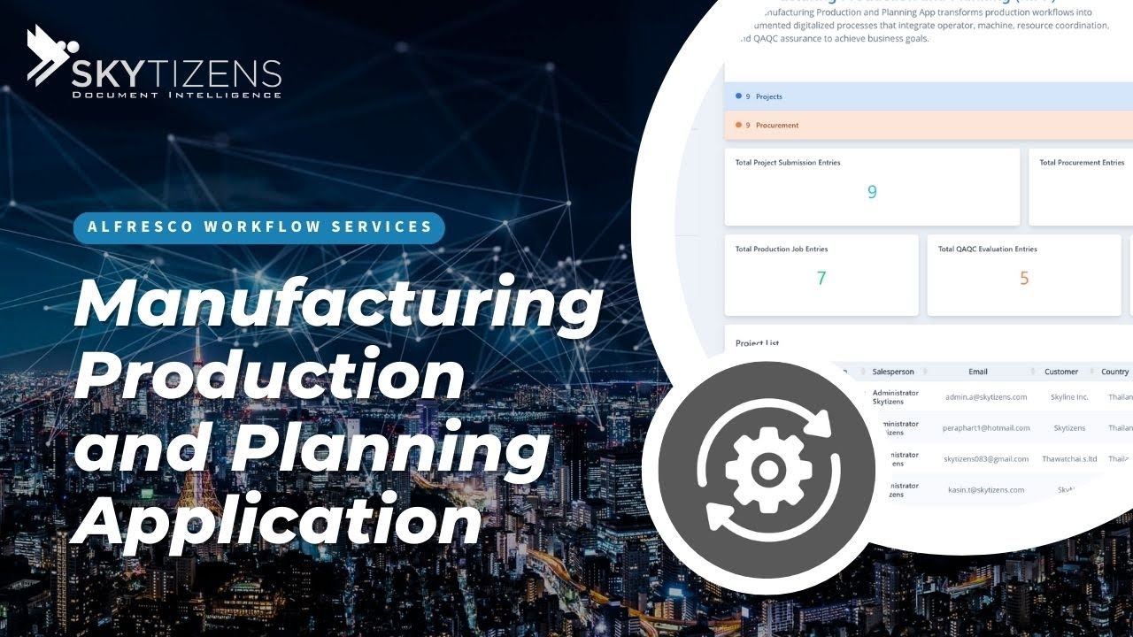 Manufacturing Production and Planning Application - YouTube