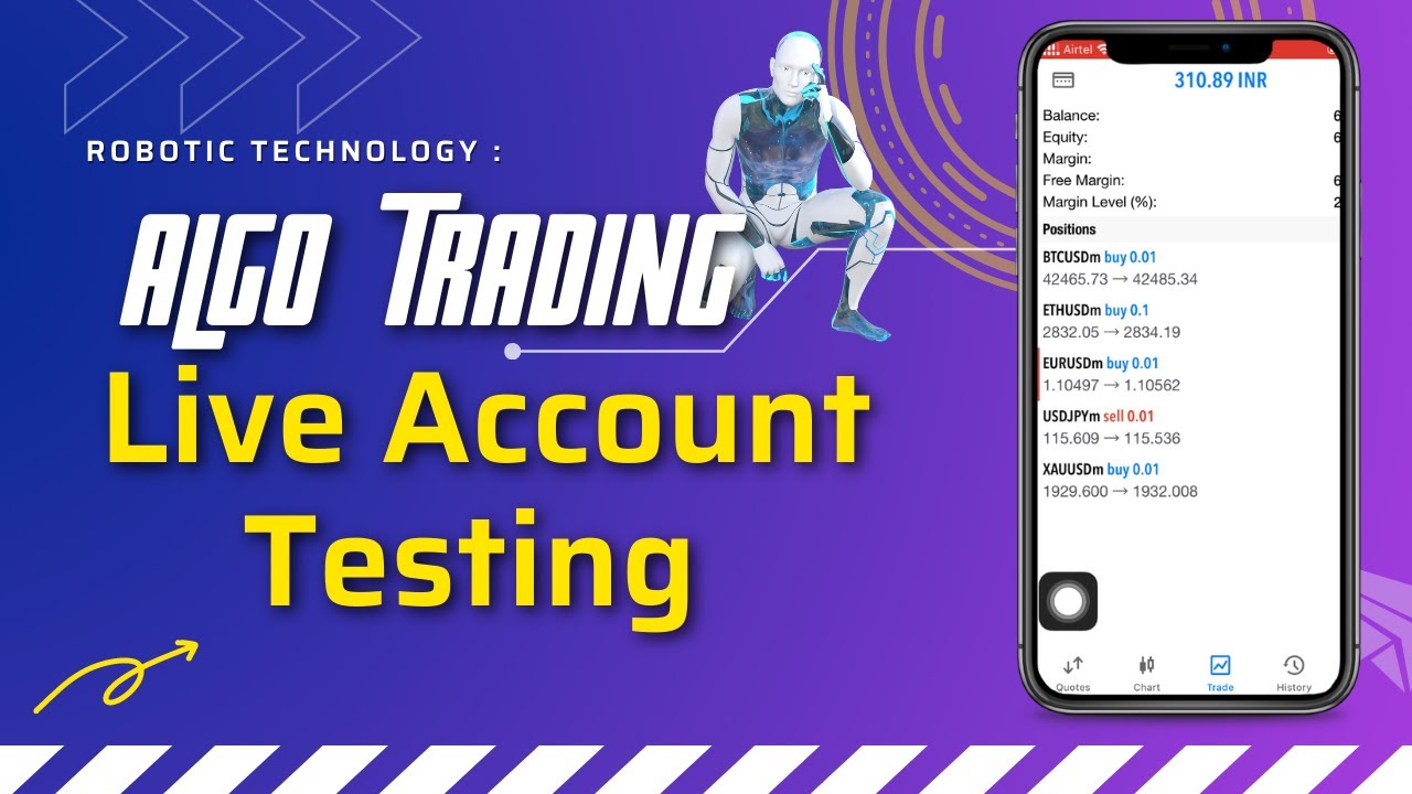 #Algo Trading Live Account Testing #forex #market in #exness # ...