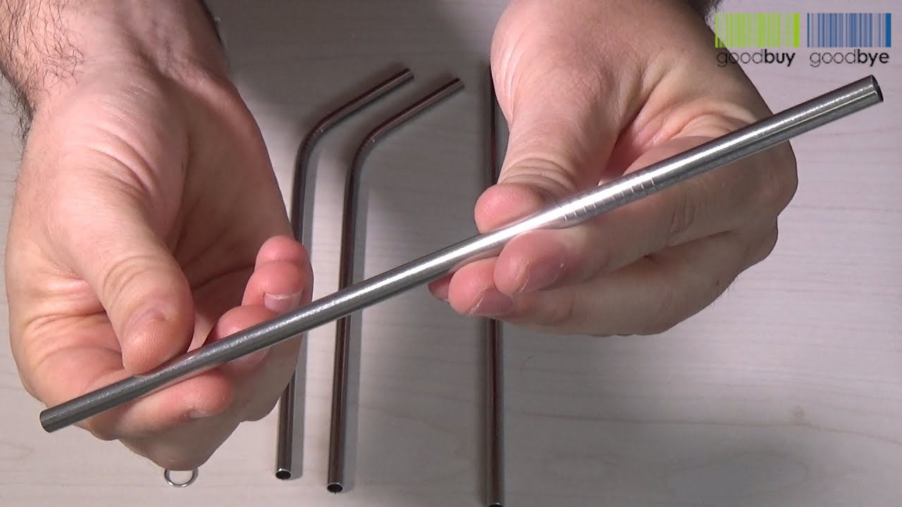 Help The Environment By Using Reusable Stainless Steel Straws - YouTube