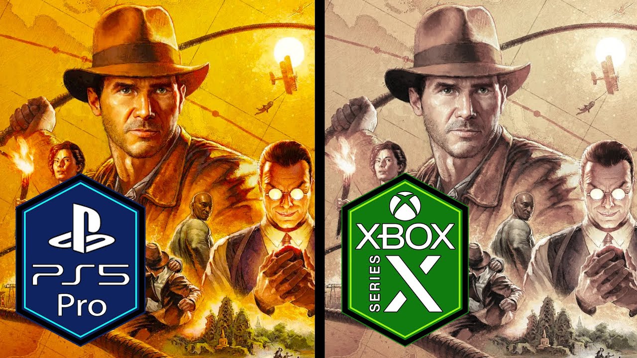 Indiana Jones & The Great Circle PS5 Pro vs Xbox Series X Comparison ...