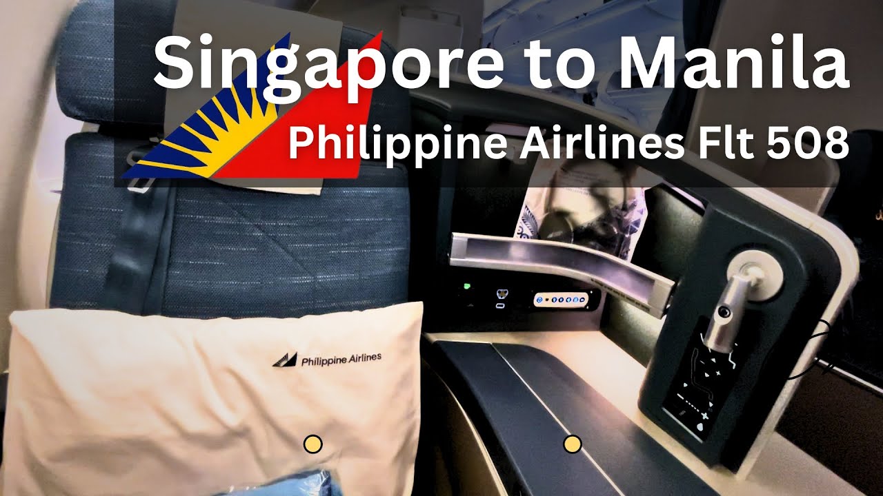 Singapore to Manila Business Class Flight on Philippine Airlines | PR ...