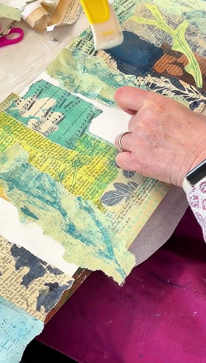 What Really Happens in a Gelli Printing Workshop? - YouTube